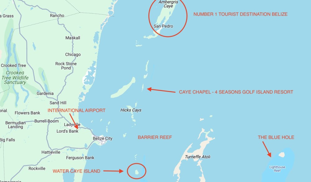 PI0007 - WATER CAYE ISLAND LOCATION MAP copy